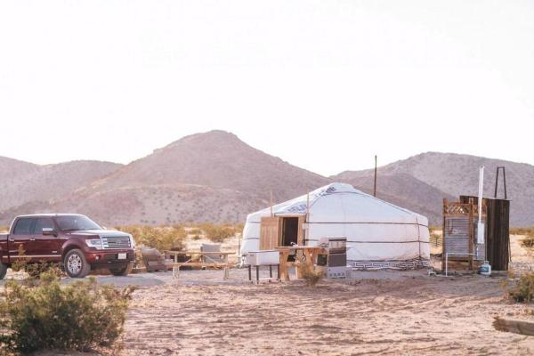 Remote Yurt Amazing For Stargazing Near Joshua Tree National Park, California - Twentynine Palms, CA