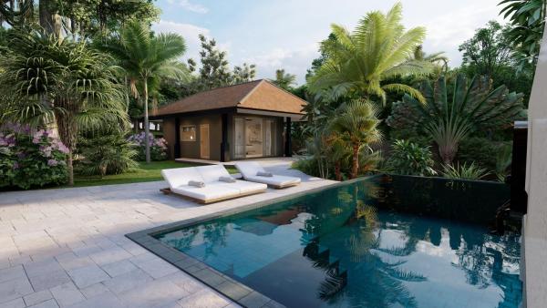 Villa Louise Choengmon Bay Koh Samui Beach, 3 Bedrooms, 8 Guests, Pool And Garden - Ko Pha Ngan