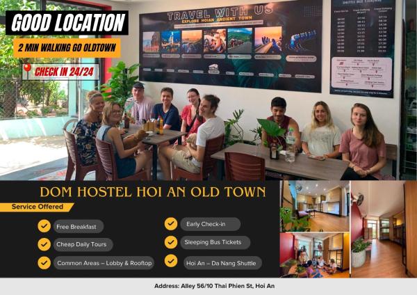 Dom Hostel Old Town Hoi An - Hội An