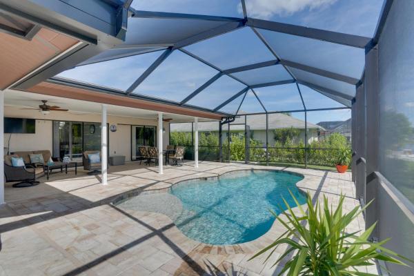 Canal-front Retreat With Dock In Cape Coral! - Sanibel Island, FL