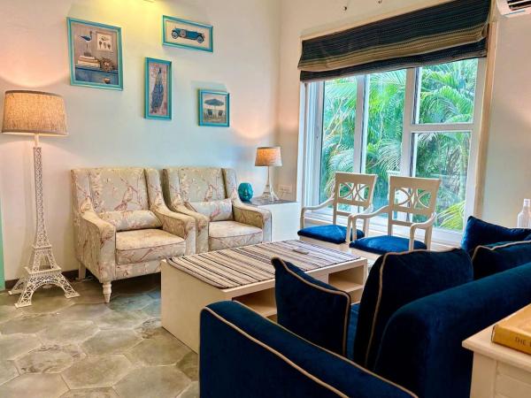 The Greendoor Villa - 10, Pool, 8 Mins To Beach - 안주나