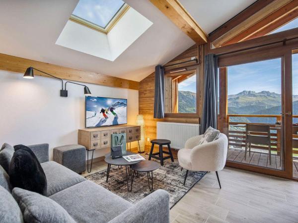 Appartement T3 Confortable à Les Saisies Avec Balcon Et Parking - Fr-1-809-28 - Hauteluce
