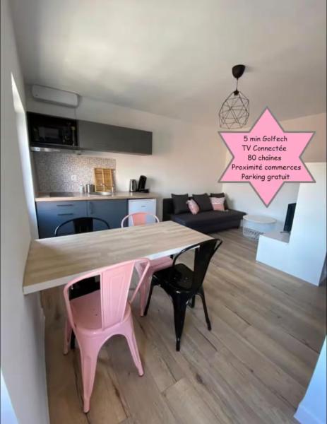 V3 Studio Tout Confort Plein Centre 5 Min Golfech - Tarn-et-Garonne