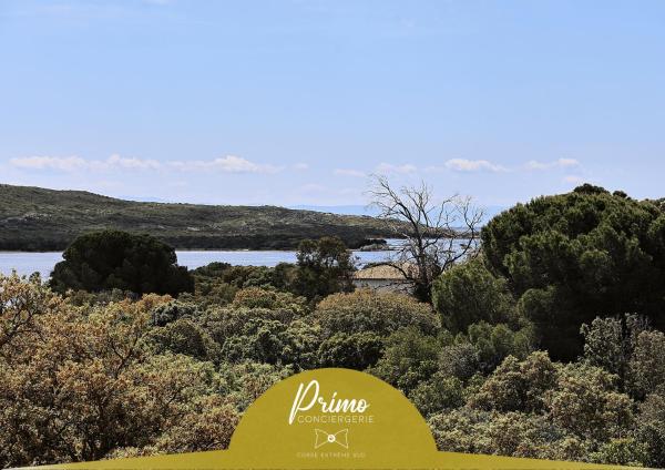 L'envol - T3 Vue Mer Avec Piscine Et Plage Privée - Aéroport de Figari-Sud-Corse (FSC)