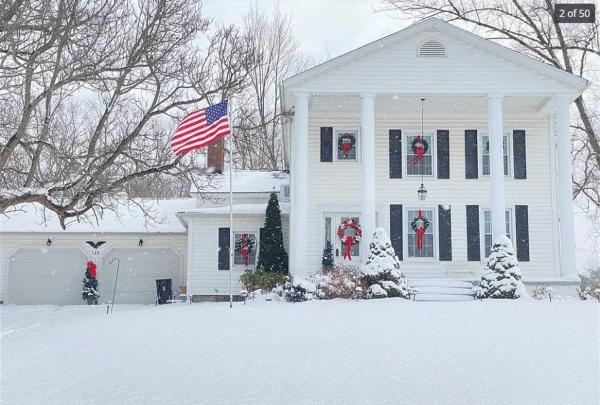 Pa Country 1870 Colonial On 5 Acres - Jamestown, PA