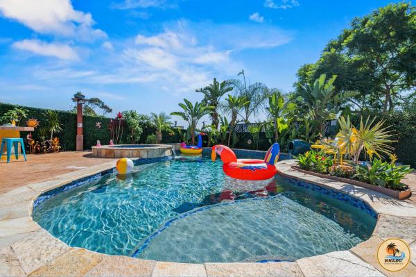 Chill Tulum Vibes 5br Retreat With Pool, Spa, Games! - Civita Park - San Diego