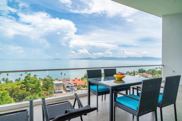 2 Bedroom Top Floor Sea View Apartment - Kbr39 - Ko Pha Ngan