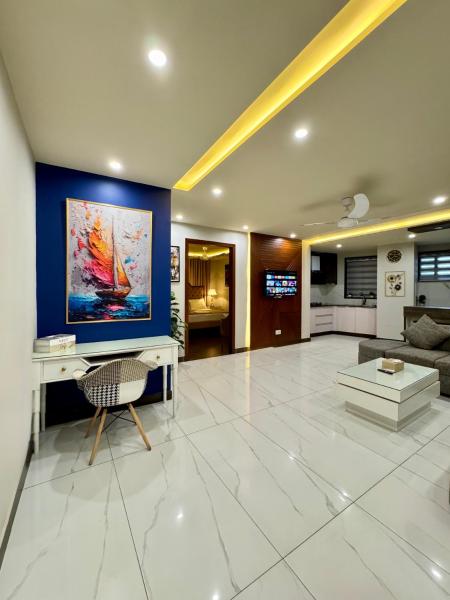 Lux Haven 2-bedroom Apartment - Prime Location & Modern Comfort Near Gulberg - Punjab