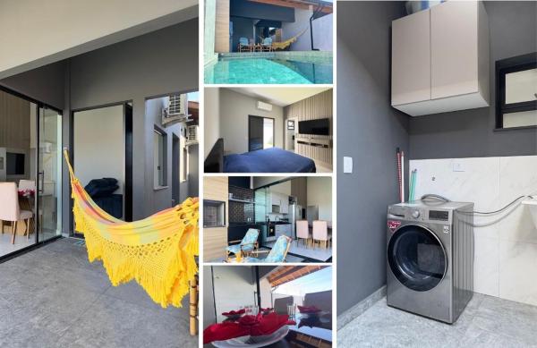Casa Moderna Para Familias Com Piscina Churrasqueira Wi-fi E Ar Condicionado - Peruíbe