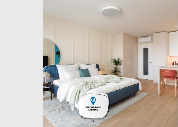 Good Vibe Studio Near Metro - Garage, Air-conditioning, Vinyl Player - Prague