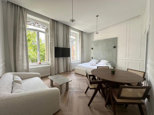 Suite Brume - Maison Les Arcades Au Pied De La Gare De Charleville-mézières - Ardennen