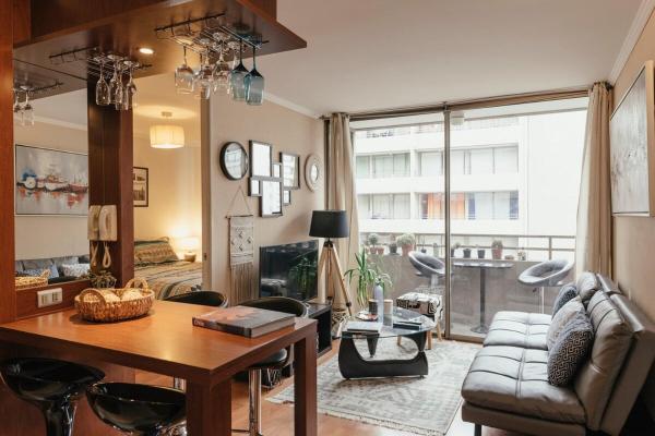 Excelente Departamento En Centro Histórico - Santiago