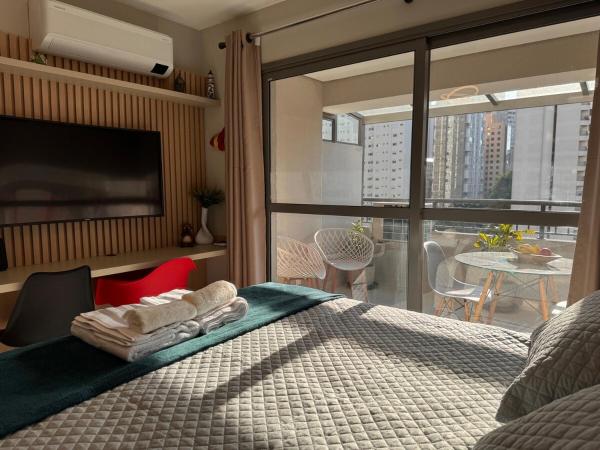 Studio Flat Moema Grand Vitrali - Aero Congonhas 610 - Congonhas-São Paulo Airport (CHG)