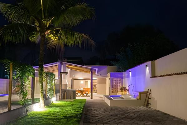 Novo-refúgio Do Arquiteto - Casa Coqueiro, 4 Minutos Caminhando Até A Praia - Bertioga