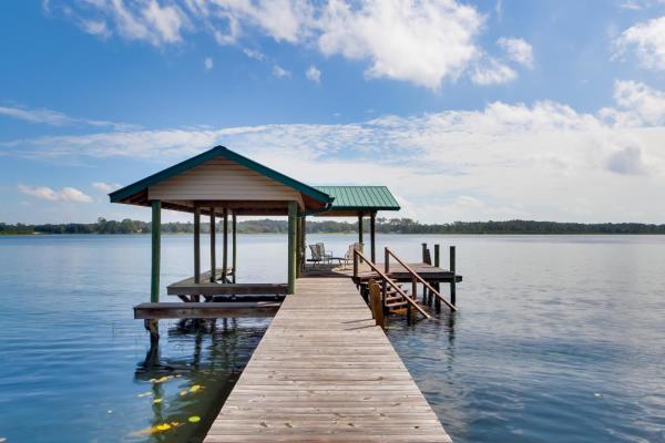 Lake Broward Cabin With Private Boat Launch And Dock! - Crescent City, FL