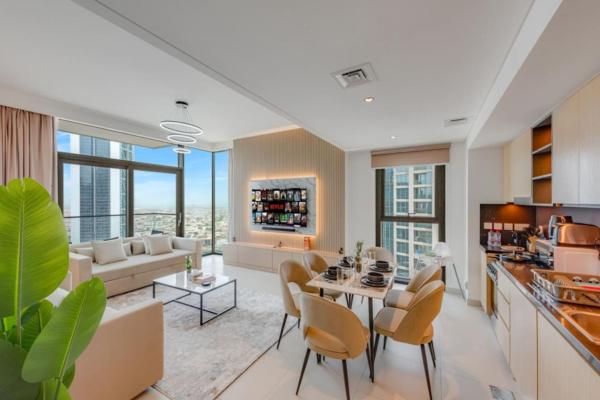Walk To Dubai Mall And Burj Khalifa Luxury 2 Bed - Sleep Up To 10 - Dubai