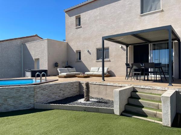 Charmante Maison Avec Petite Piscine Et Jardin - Aude