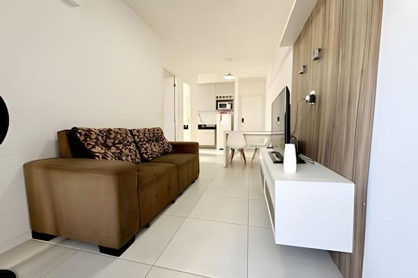 Flat 100 Metros Da Praia, Com Varanda, Piscina, Ar Condicionado, Muito Bem Localizado - Maceió