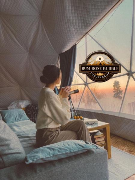 Rum Rose Bubble Luxury Camp - Jordan