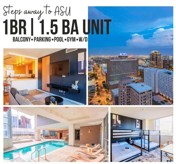 Tranquil 1br With Parking Gym Pool - Phoenix, AZ