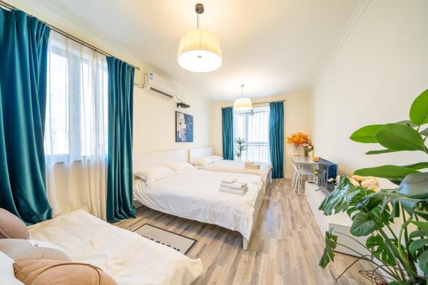 Wangyue - Paris Fashion Shfinacial Center Landmark View 2 King Beds Flat - Shanghai