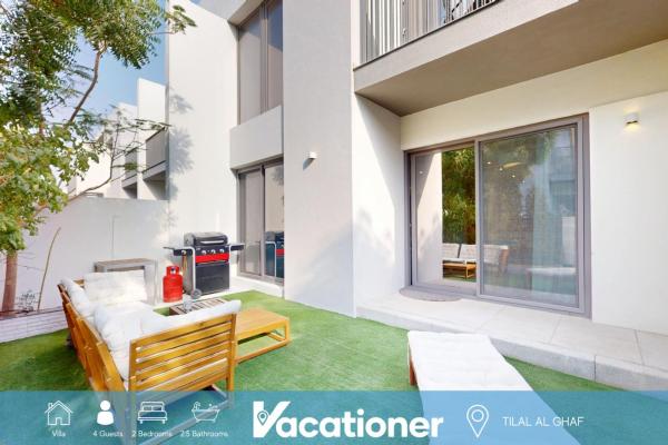 Vacationer L Chic 2 Bed Villa L Garden, Garage, Free Wi-fi - Dubai