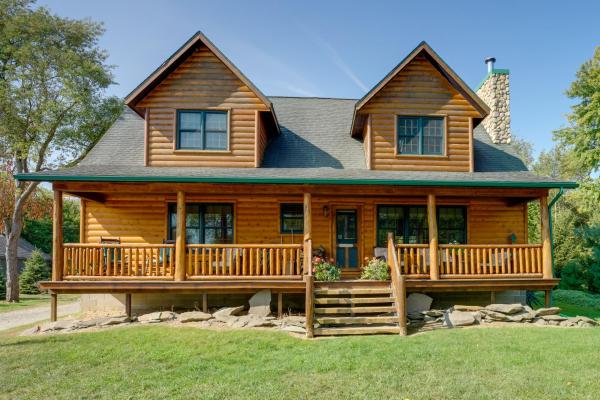 1 Mi To Public Beach Port Austin Cabin With Hot Tub - Michigan