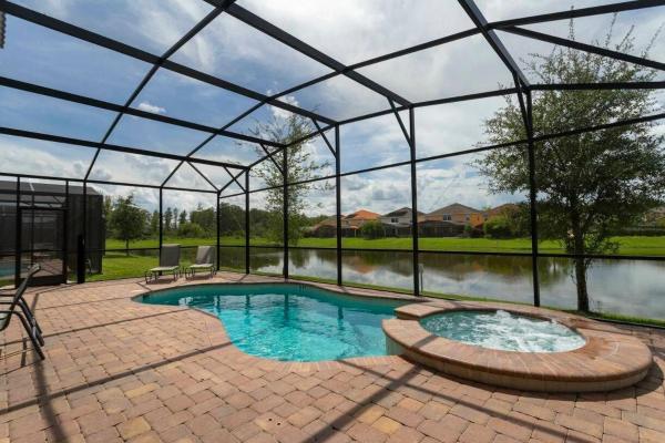 Casa Familiar C/ Piscina 9 Quartos Perto Disney - Kissimmee