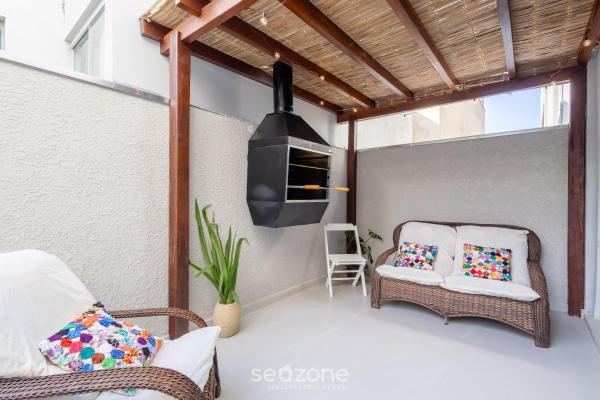 Apto C/ Churrasqueira A 230 M Da Praia Sha0104 - Barra Velha