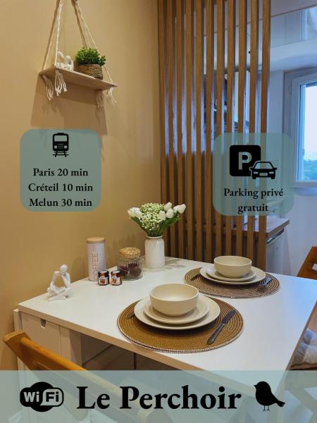 Le Perchoir - Studio Cosy Mezzanine, Parking Et Wifi - Paris Sud - Draveil