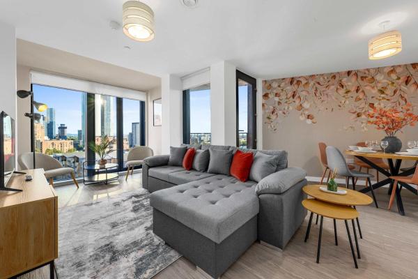 2 Bed Flat With Stunning Views By City Superhost - Manchester