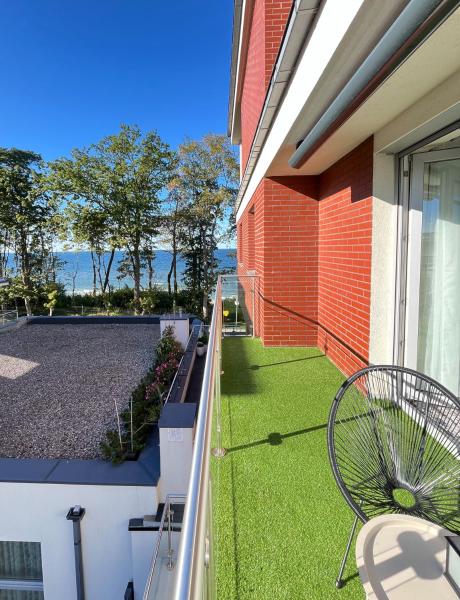 Apartament 2 Mewy - Boczny Widok Na Morze Rewal - Rewal