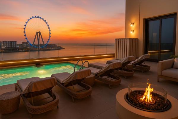 Jbr Dubai Vip Lux Penthouse Priv Pool Cinema Limo Tranfer-housekeeper - Dubai Marina