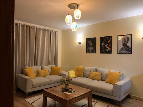 Naze Homes Cozy Furnished 2br Apartment Close To Jkia And Sgr - Nairobi