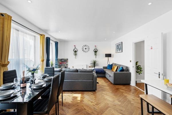 Stylish 2 Bed Apt Central Brighton The Lanes Sleeps 8 - Brighton