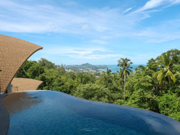 Villa Lola 2br Saltwater Infinity Pool & Sea View - サムイ島