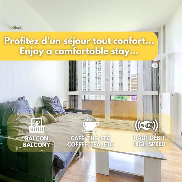 Le Petit Auber & Son Balcon, à 2 Pas De Paris - Paris 19e Arrondissement