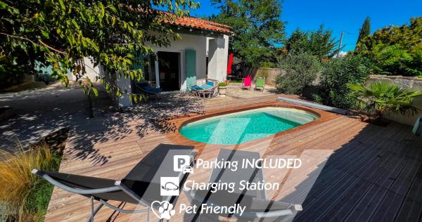 Vacation Home - Pool - Parking & Charging Station - Avignon