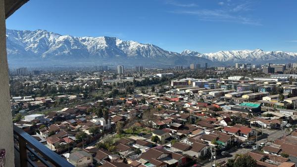 Departamento Estudio En Macul Hasta 3personas, A Pasos Del Metro Incluye Estacionamiento - Cordillera