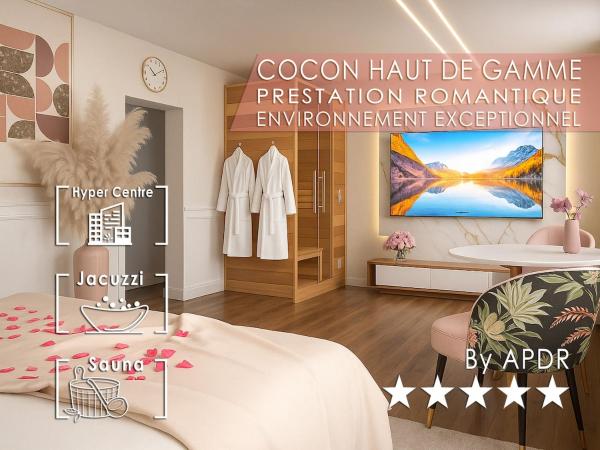 Le Cocon Diamant Jacuzzi & Sauna - Compiègne
