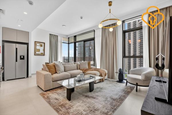 Keysplease Beautiful 2 Br Creek Crescent Water View, Harbour - Dubai