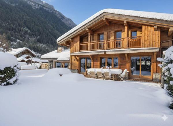 Amazing Chalet With Hot Tub Sauna And Panoramic View - 샤모니