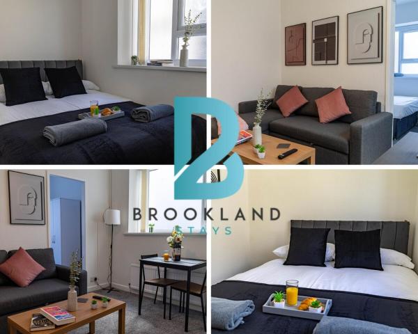 One Bedroom Flat By Brookland Stays Serviced Accommodation Short Lets Blackpool With Free Wifi - Blackpool