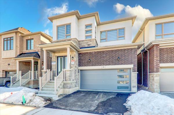 Detached New Modern House In South Barrie - Built H Plus Me Technology - Barrie