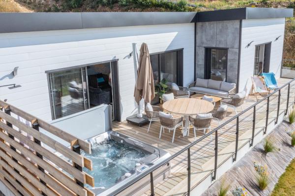 La Villa De Pen Ar Menez Superbe Vue Sur La Campagne-plages à 5 Min-spa - Brignogan-Plage