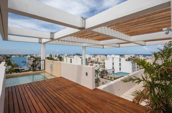 Playa Paradise W Rooftop Infinity Pools Near Beach - Cozumel