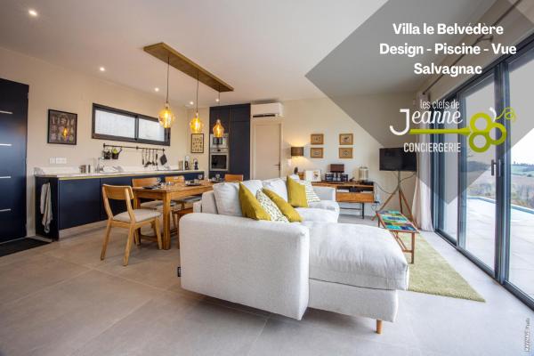 Villa Le Belvedere-design-piscine-vue-gaillac - Rabastens