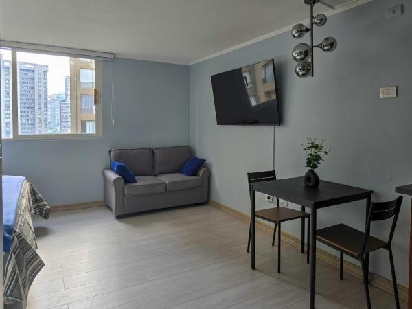 Moderno Estudio A Pasos De Barrio Italia - Santiago