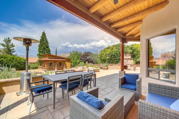 Half Mi To Airport Mesa! Hot Tub Haven With Mtn Views - Sedona, AZ