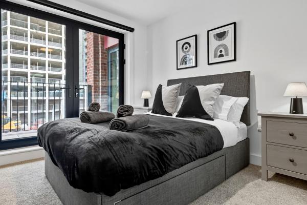 Central Liverpool Luxury 2br W Balcony & 2 Baths - Liverpool, UK